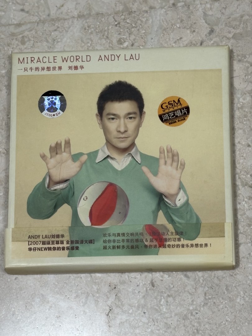 Andy Lau - Miracle World CD, Hobbies & Toys, Music & Media, CDs & DVDs ...