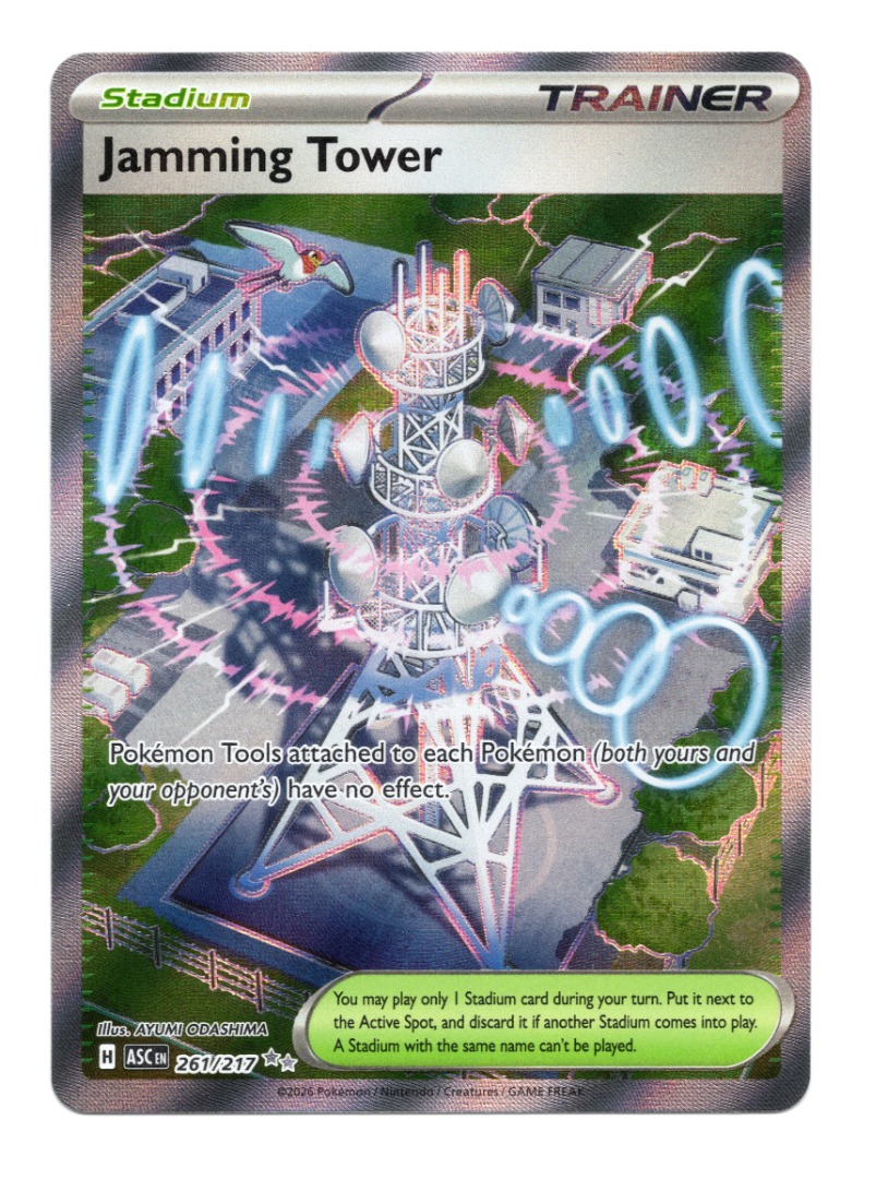 Ascended Heroes Jamming Tower 261/217, Hobbies & Toys, Toys & Games on ...