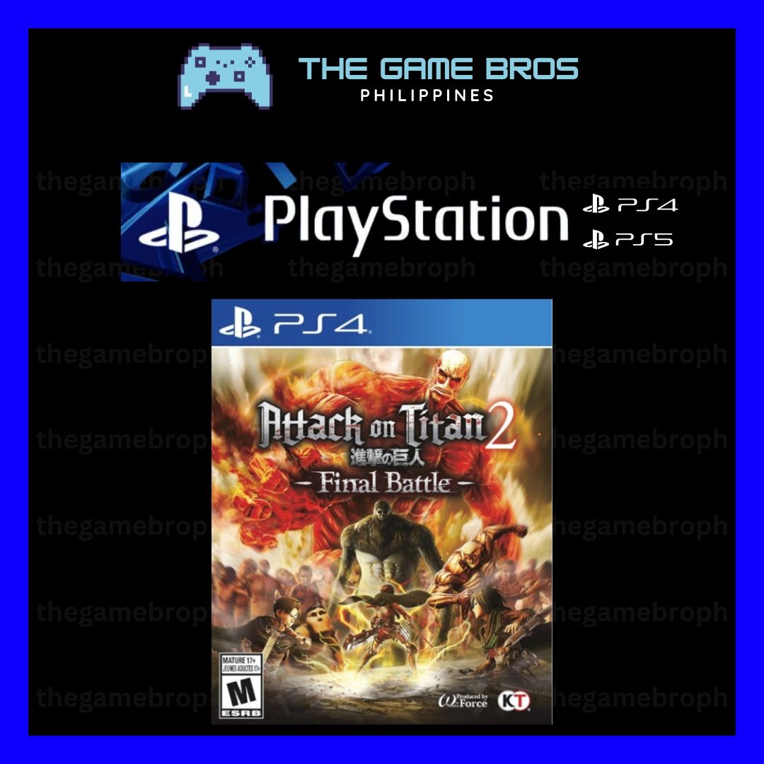 ⭐Attack On Titan 2 (A.O.T) Final Battle | PS4 PS5 Playstation Digital ...
