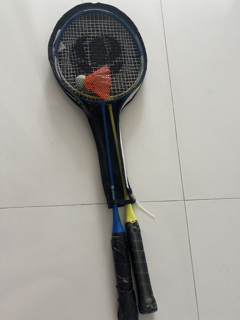 Badminton Rackets Set with Shuttlecocks, Sports Equipment, Sports ...