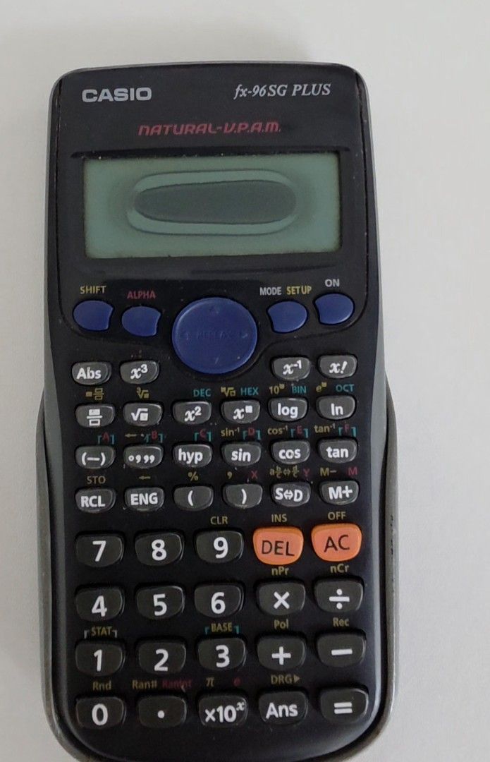 Casio fx-96SG PLUS Scientific Calculator, Hobbies & Toys, Stationery ...