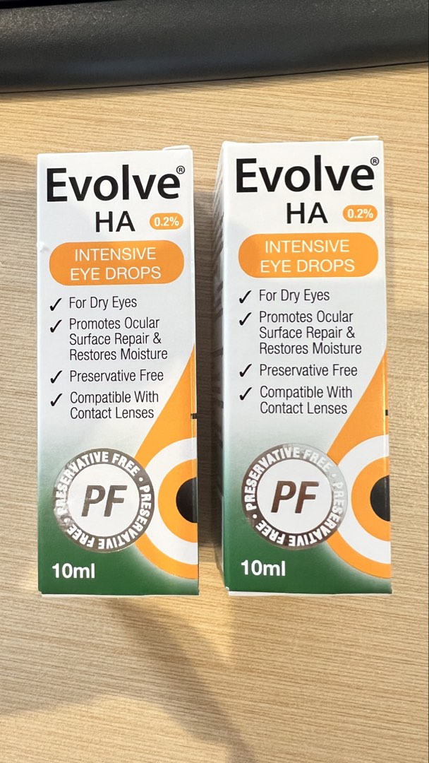 Evolve HA 0.2% Intensive Eye Drops - 10ml, Beauty & Personal Care ...