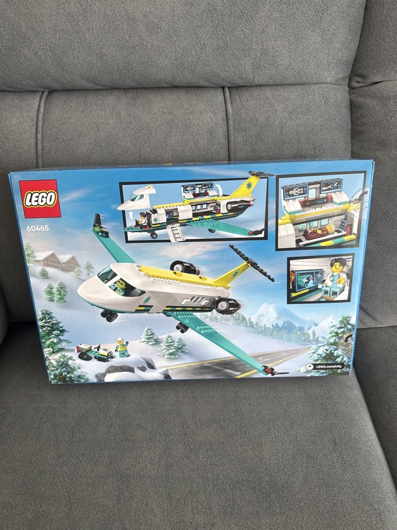 Lego City 60465 Medical Airplane Set, Hobbies & Toys, Toys & Games on ...