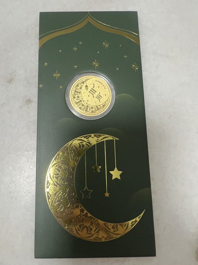 MoneyMax Gold Coin Hari Raya, Hobbies & Toys, Memorabilia ...