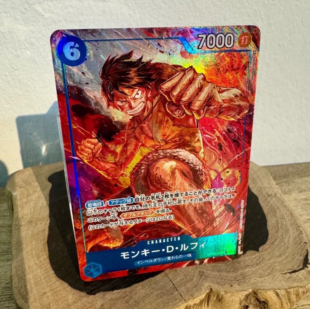 Monkey d.luffy (Parallel) OP02-062 SR Paramount War - ONE PIECE Card ...