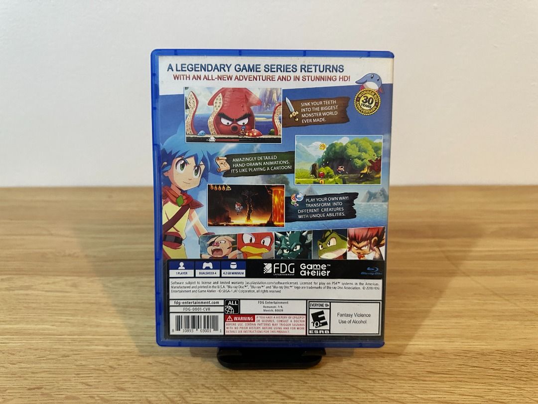 Monster Boy and the Cursed Kingdom for PlayStation 4 (PS4) CIB, Video ...
