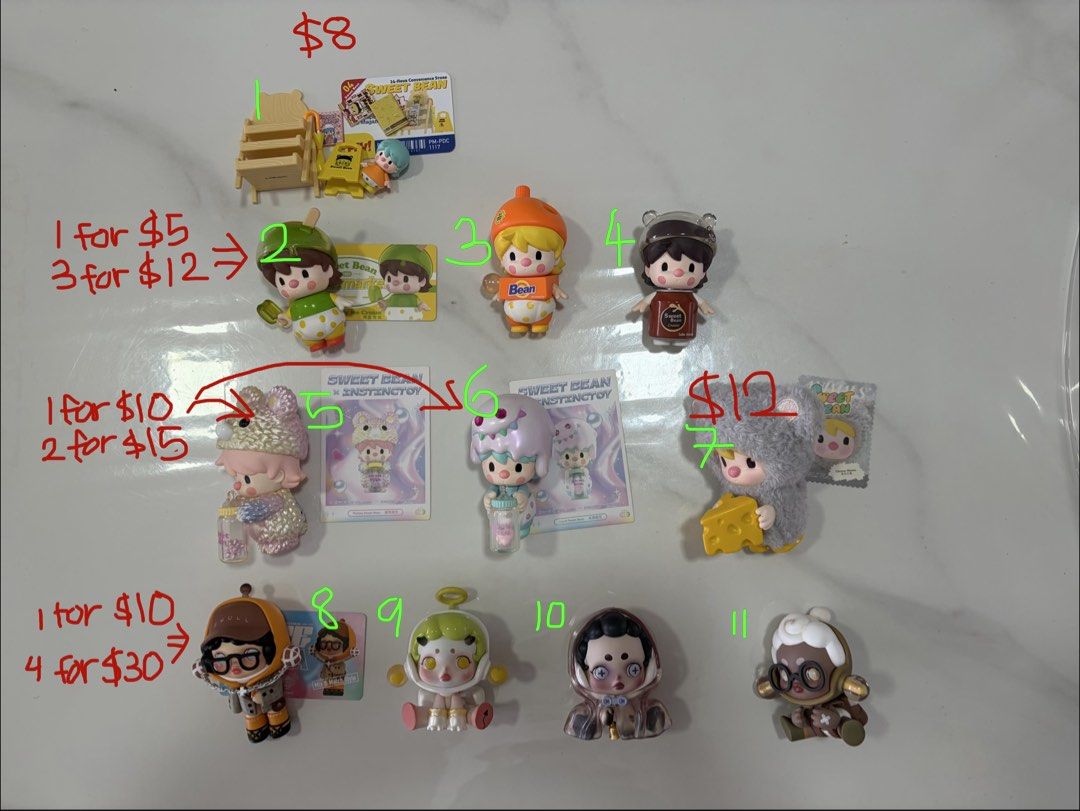 Sweet Bean Instinctoy Blind Box Figures - Various, Hobbies & Toys, Toys ...