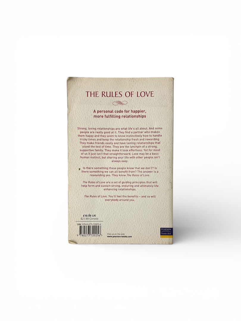 The Rules of Love- Richard Templar, Hobbies & Toys, Books & Magazines ...