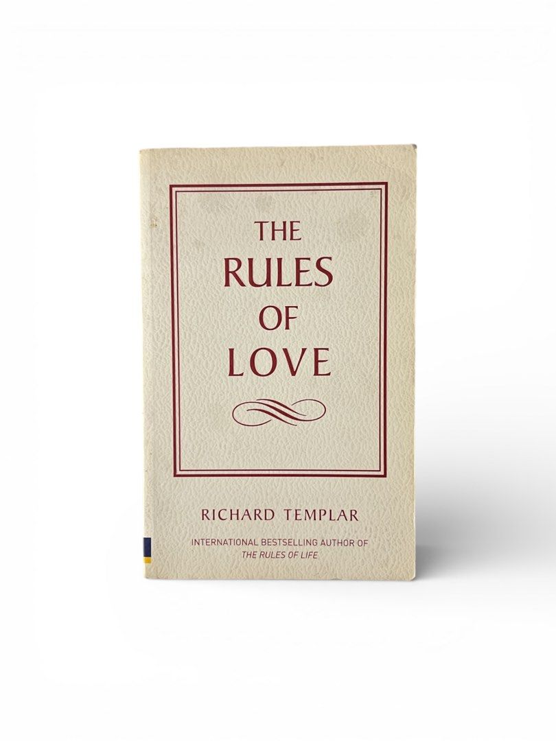 The Rules of Love- Richard Templar, Hobbies & Toys, Books & Magazines ...