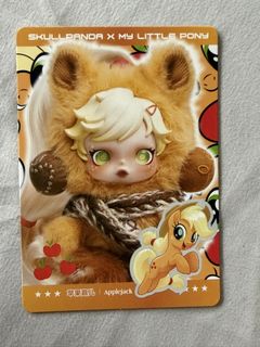 WTS WTT Pop Mart Skullpanda x My Little Pony Series Plush Doll Pendant ...
