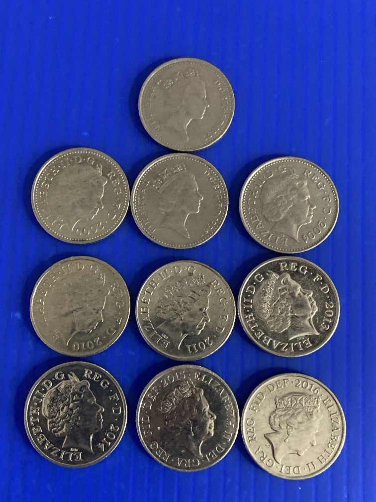 1992-2016 UK Queen Elizabeth 10 Pence coins, Hobbies & Toys ...