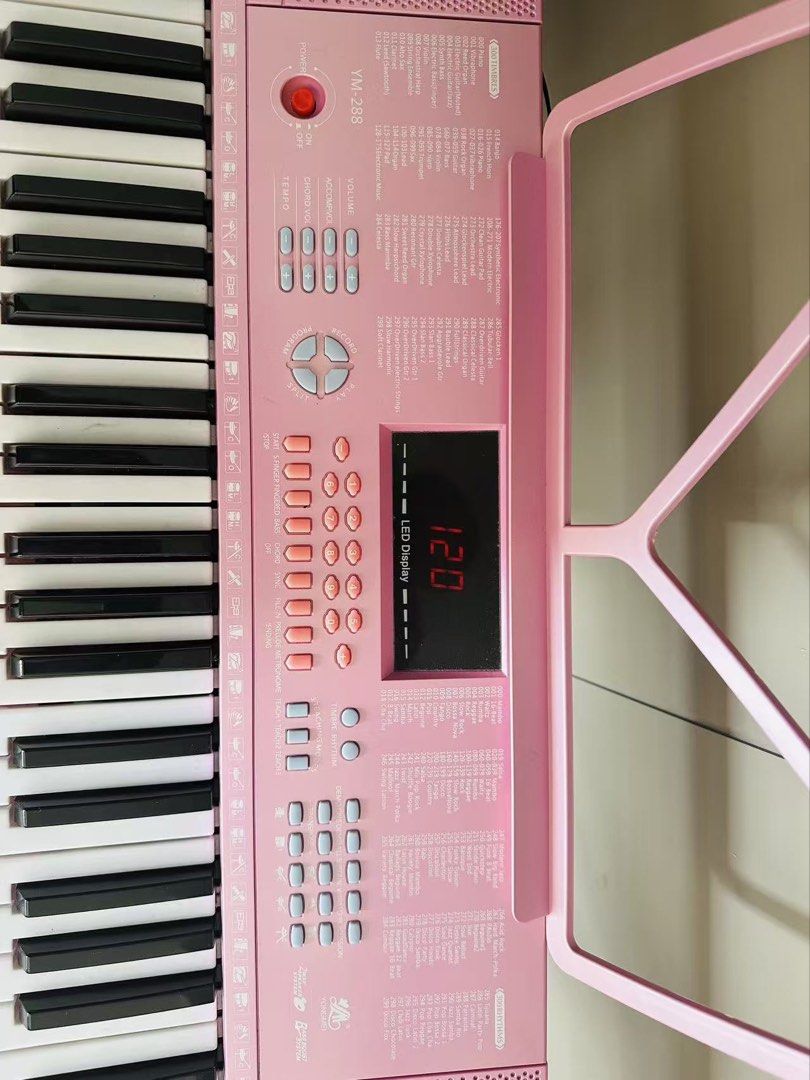 61-Key Electronic Keyboard YM-288, Hobbies & Toys, Musical Instruments ...