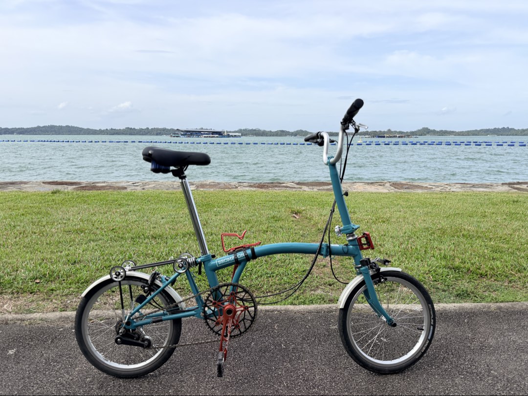 Brompton B75 Folding Bike - upgraded, Sports Equipment, Bicycles ...