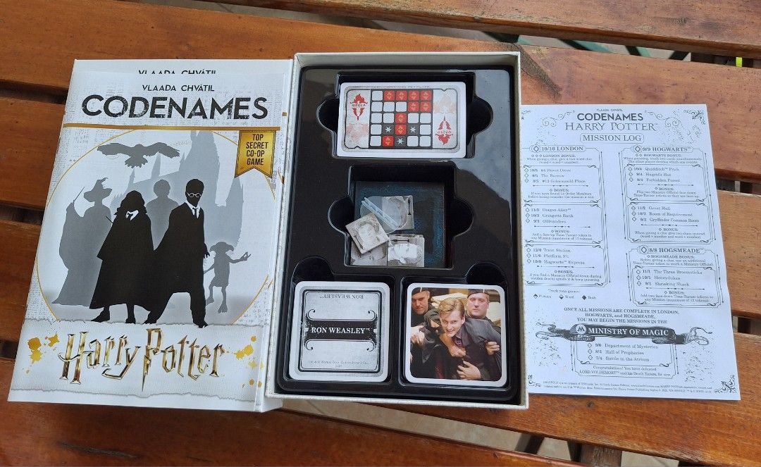 Codenames: Harry Potter Board Game, Hobbies & Toys, Toys & Games on ...
