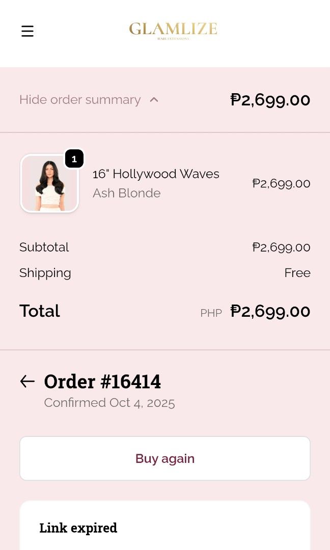Glamlize Hair Extensions, Beauty & Personal Care, Hair on Carousell