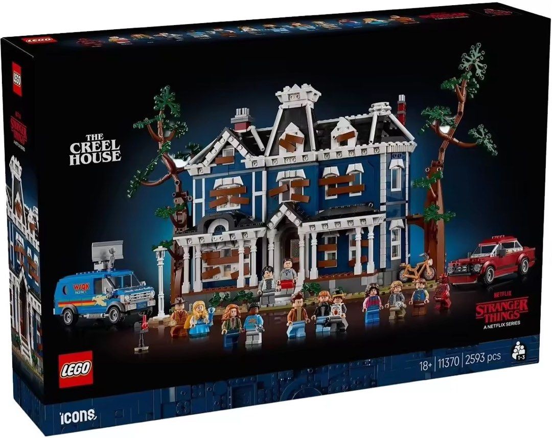 LEGO Stranger Things The Creel House Set, Hobbies & Toys, Toys & Games ...