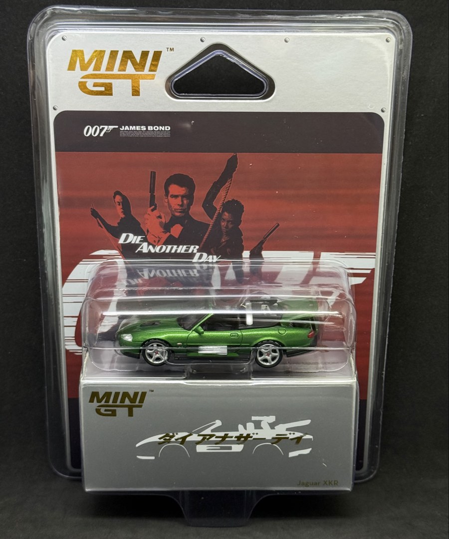 MINI GT 908 Jaguar XKR Die Another Day 007 James Bond minigt 日文版, 興趣及遊戲 ...