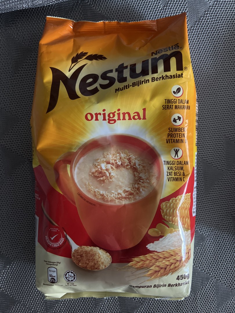 Nestum Original Multi-Grain Cereal 450g, Food & Drinks, Packaged ...