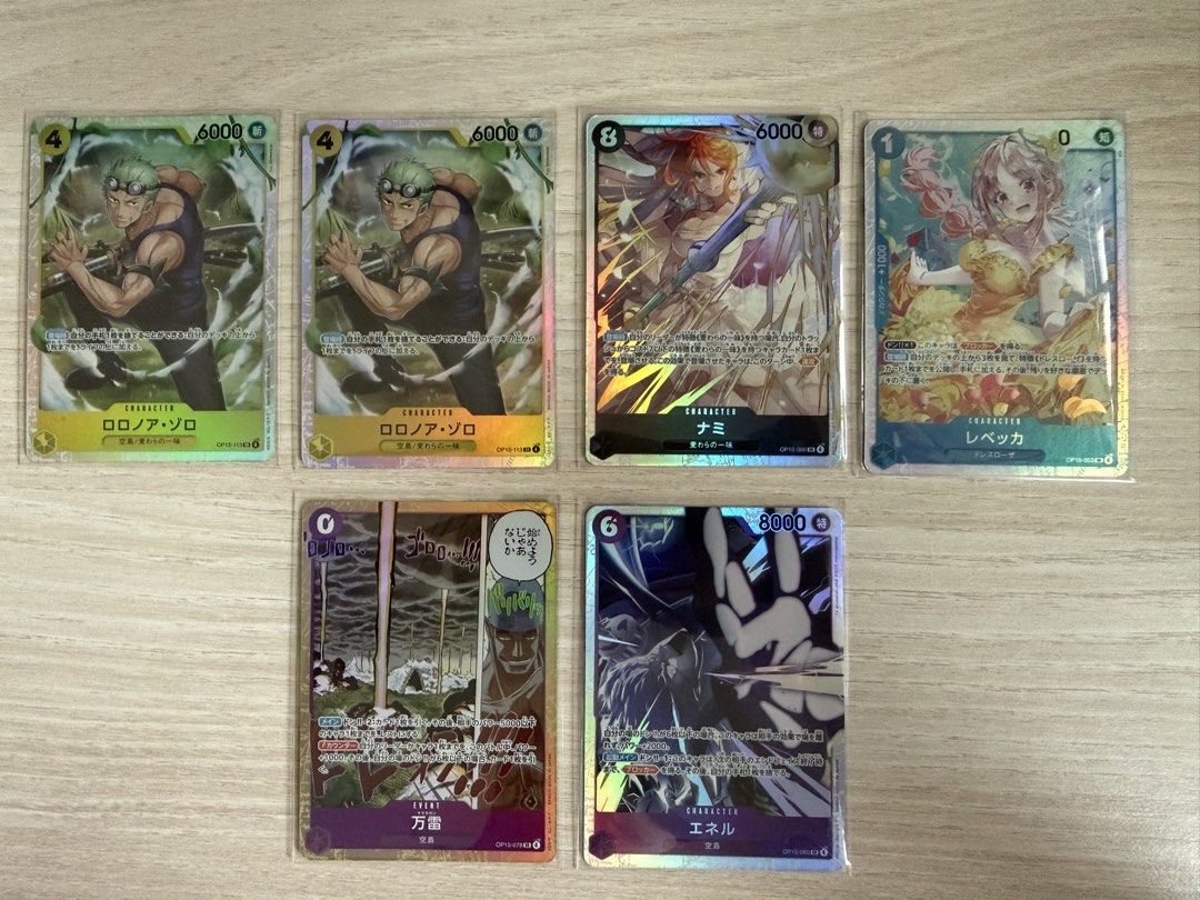 One Piece OPTCG OP15 SR, Hobbies & Toys, Toys & Games on Carousell