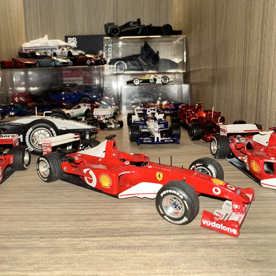TAMEO KITS 1:43 F2002 Michael Schumacher, Hobbies & Toys, Toys & Games ...