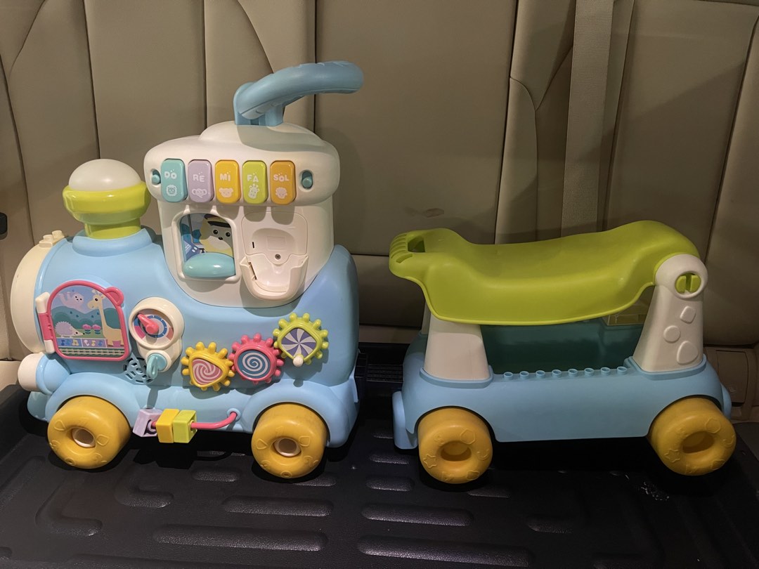 Toy Train Ride-on - Interactive & Musical, Babies & Kids, Infant ...