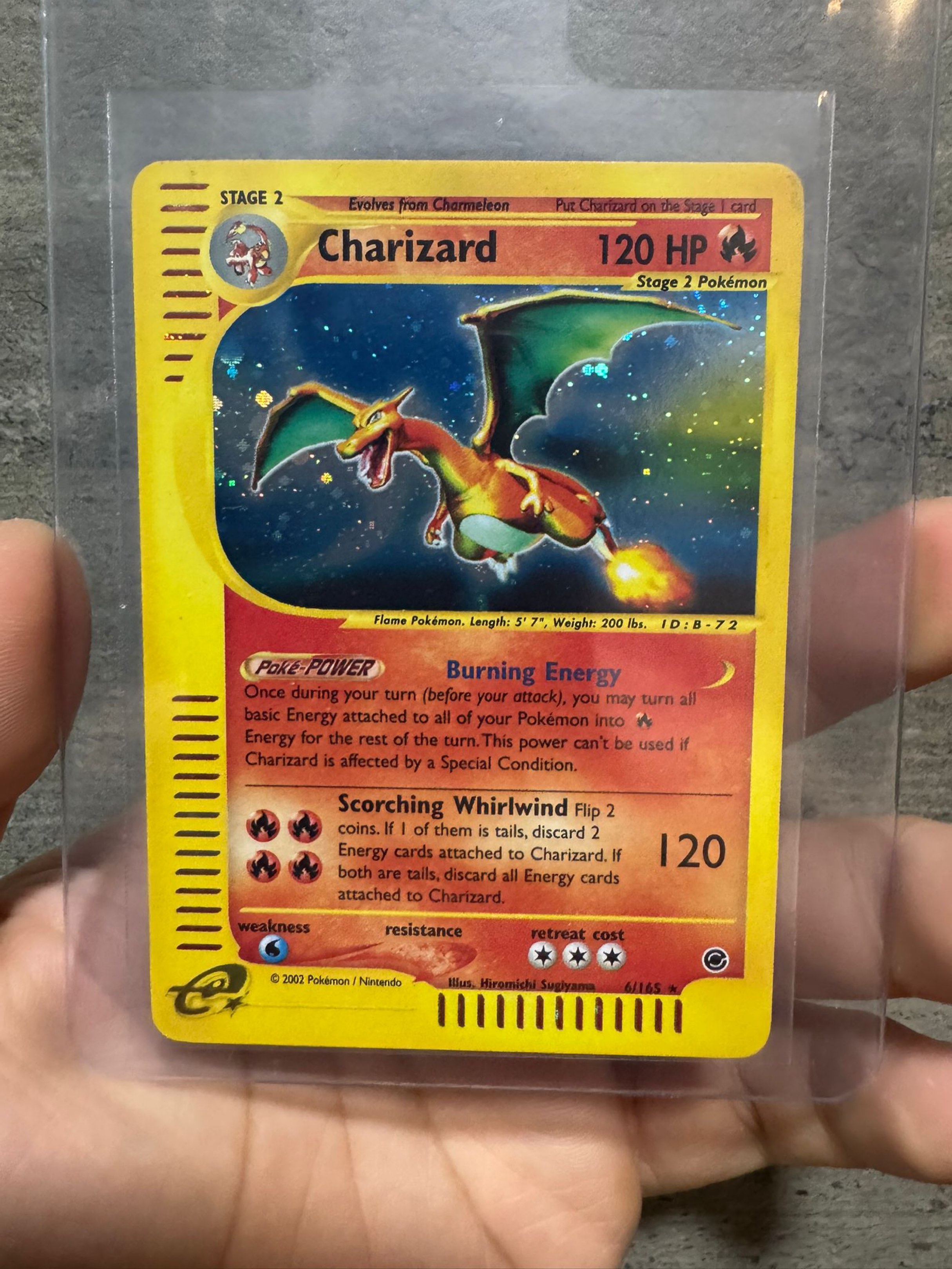 2002 Expedition Charizard Holo Pokemon Card, Hobbies & Toys, Toys ...