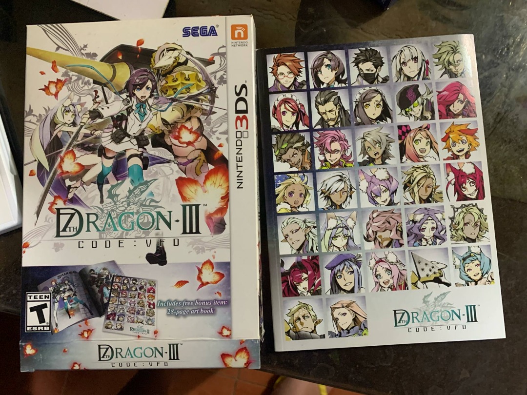 7th Dragon III Code: VFD Launch Edition for 3DS, Video Gaming, Video ...
