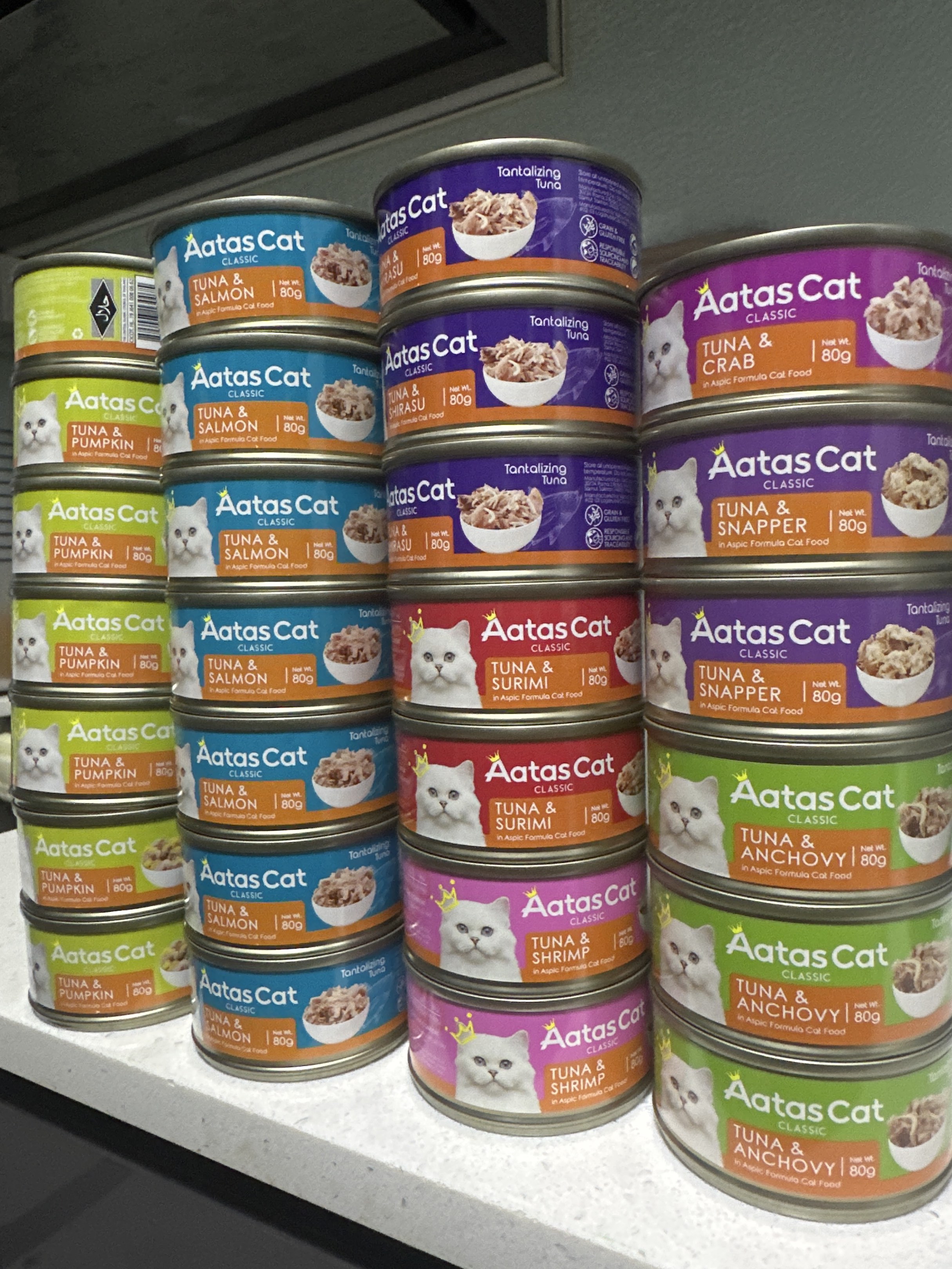 Aatas Cat Wet Cat Food - Assorted Flavors, Pet Supplies, Pet Food on ...