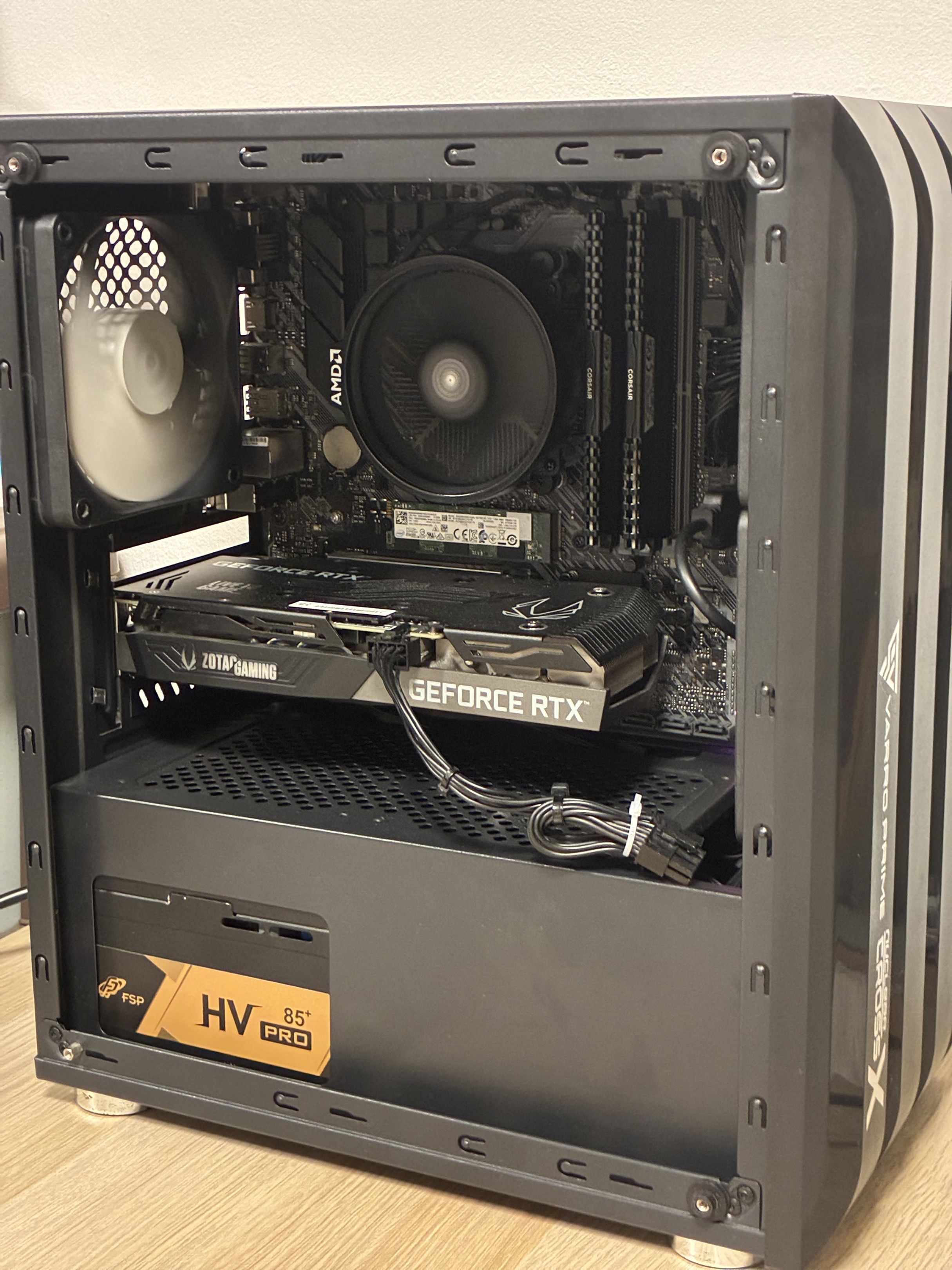 AMD Ryzen 7 3700X + Nvidia GeForce RTX 3060 Ti 8GB GDDR6 + 512 GB NVME ...