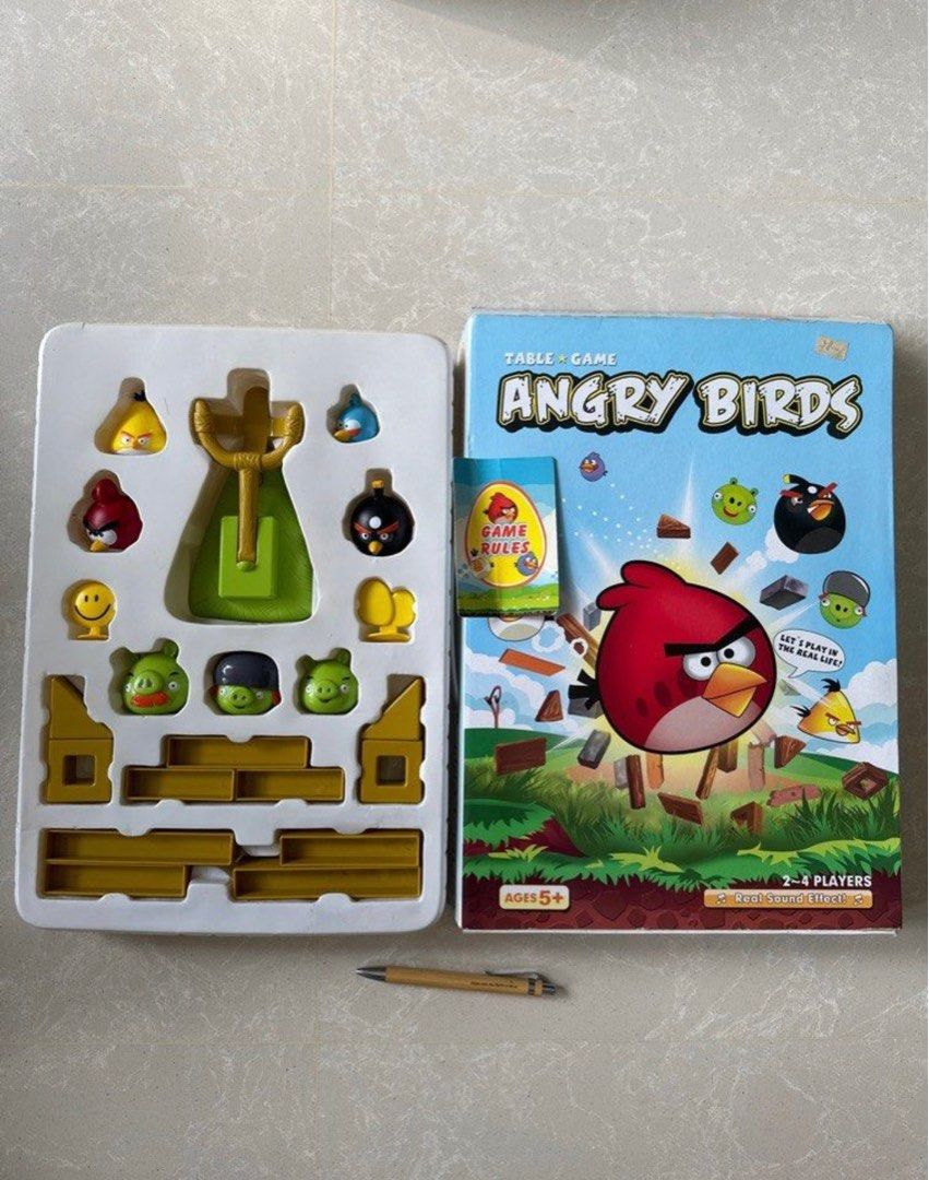 Angry Bird Table Shooting Game, Hobbies & Toys, Toys & Games on Carousell