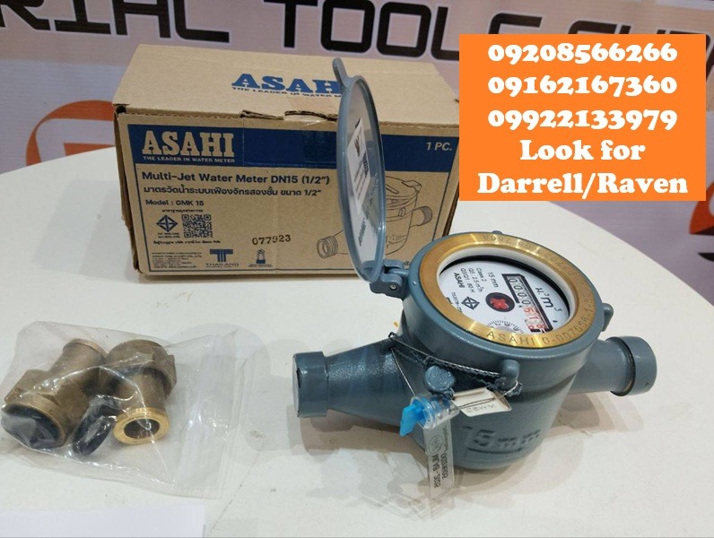 ASAHI WATER METER 1/2 WITH MAYNILAD CALIBRATION, Everything Else ...
