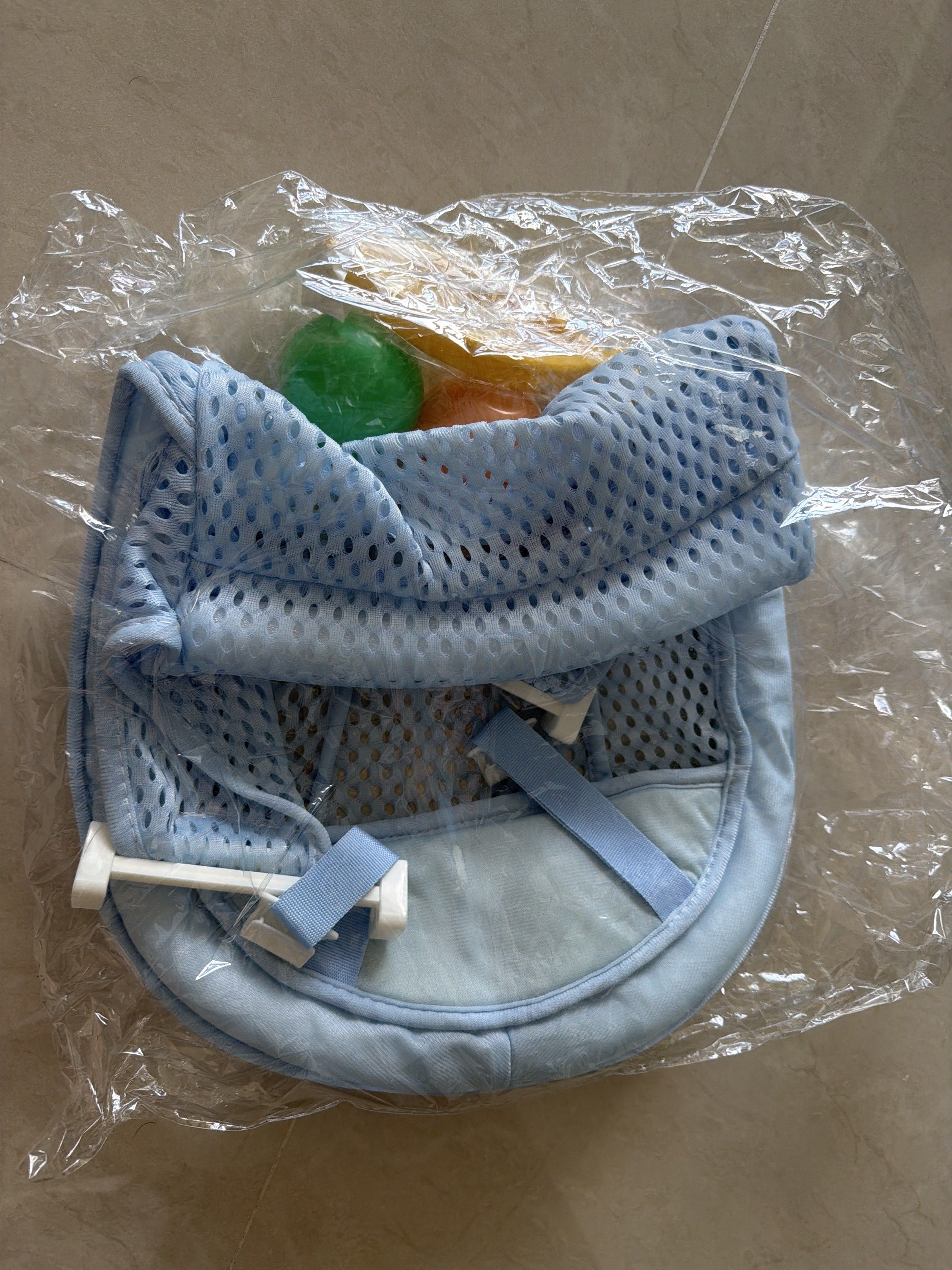 Baby Bath Support - Blue, Babies & Kids, Bathing & Changing, Bathtub ...