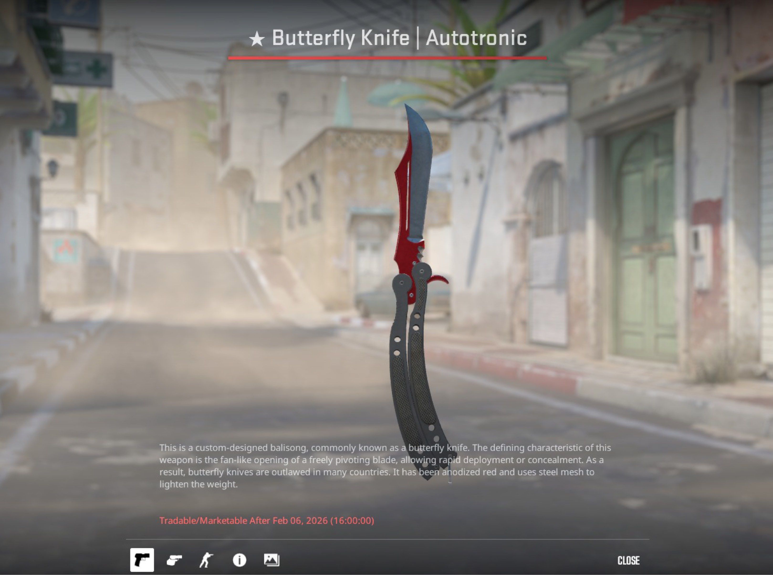 CS:GO Butterfly Knife | Autotronic, Video Gaming, Gaming Accessories ...
