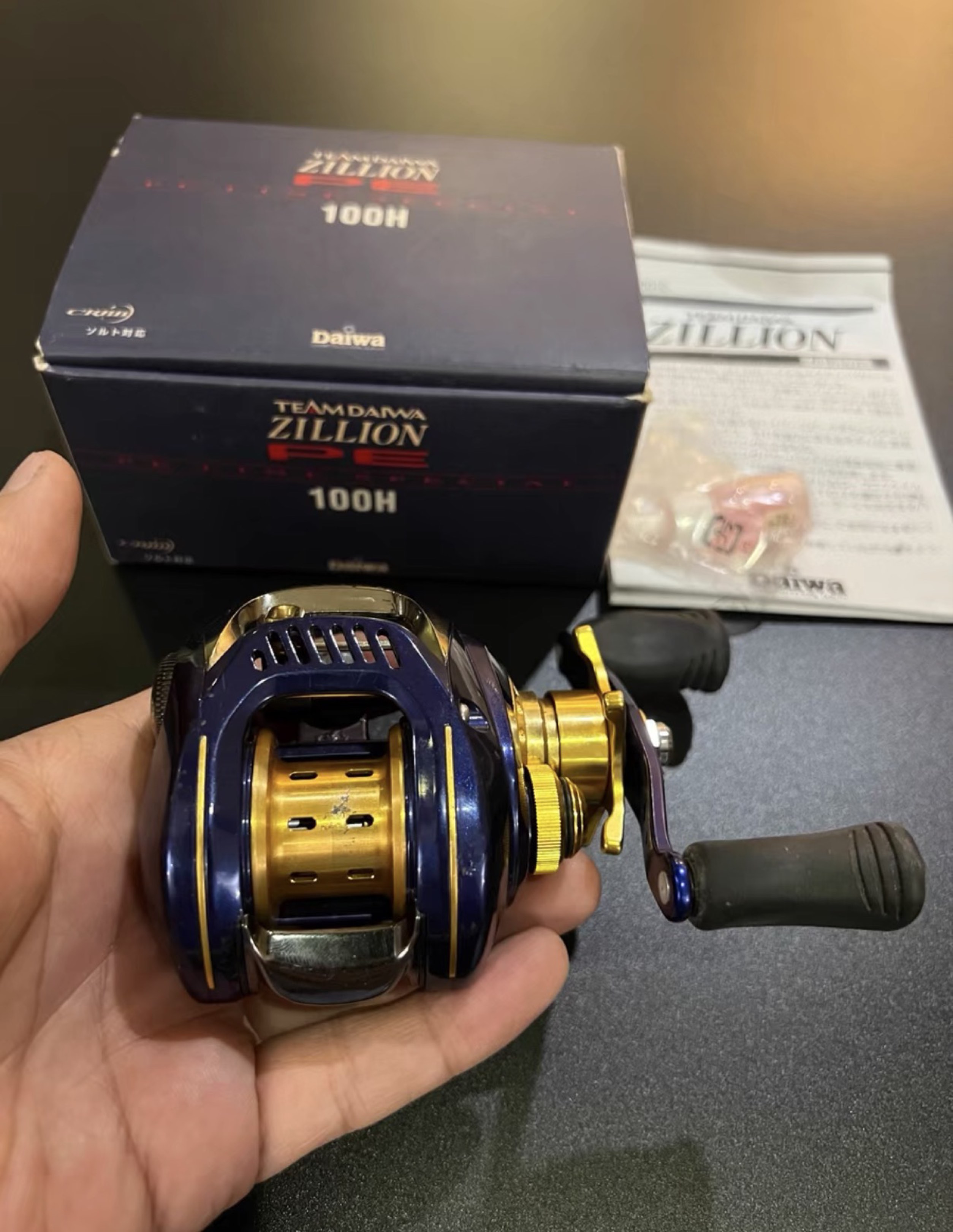 Daiwa Zillion PE 100H Baitcasting Reel, Sports Equipment, Fishing on ...