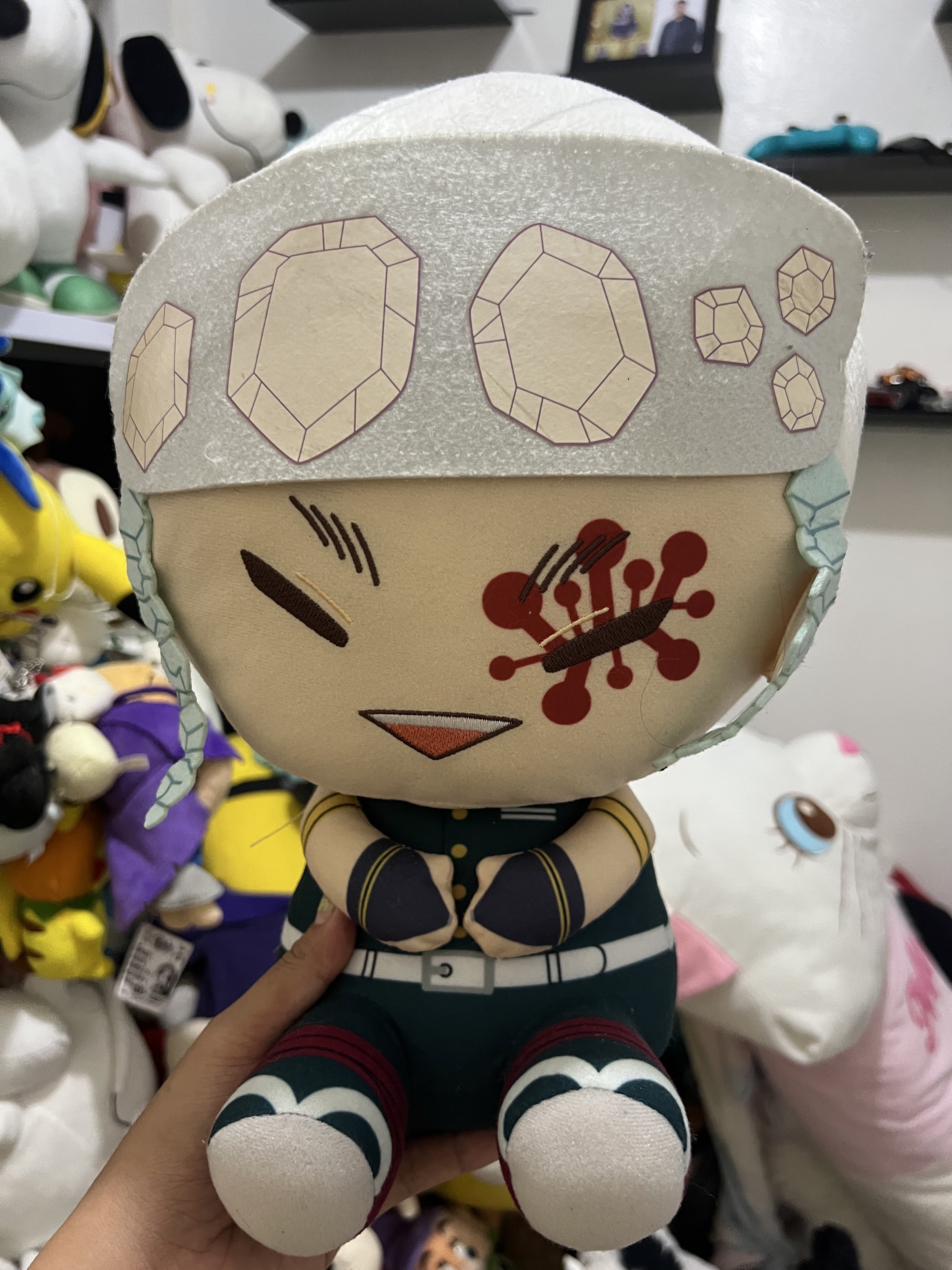 Demon Slayer Tengen Uzui Plush, Hobbies & Toys, Toys & Games on Carousell