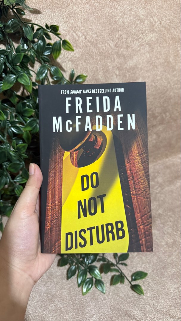 Do Not Disturb by Freida McFadden - Thriller Books, Hobbies & Toys ...