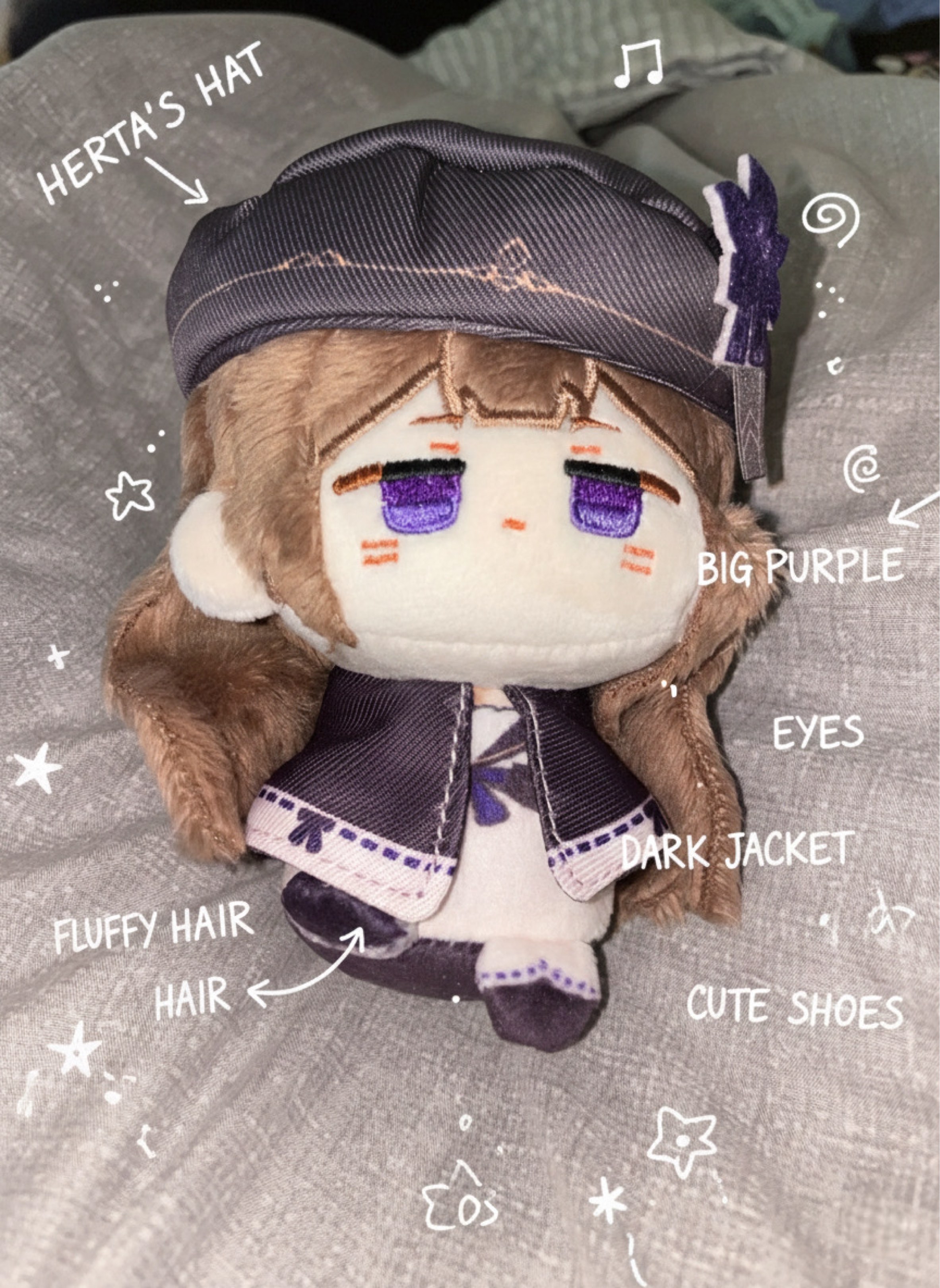 Honkai Trail - Herta Plushie, Hobbies & Toys, Toys & Games on Carousell