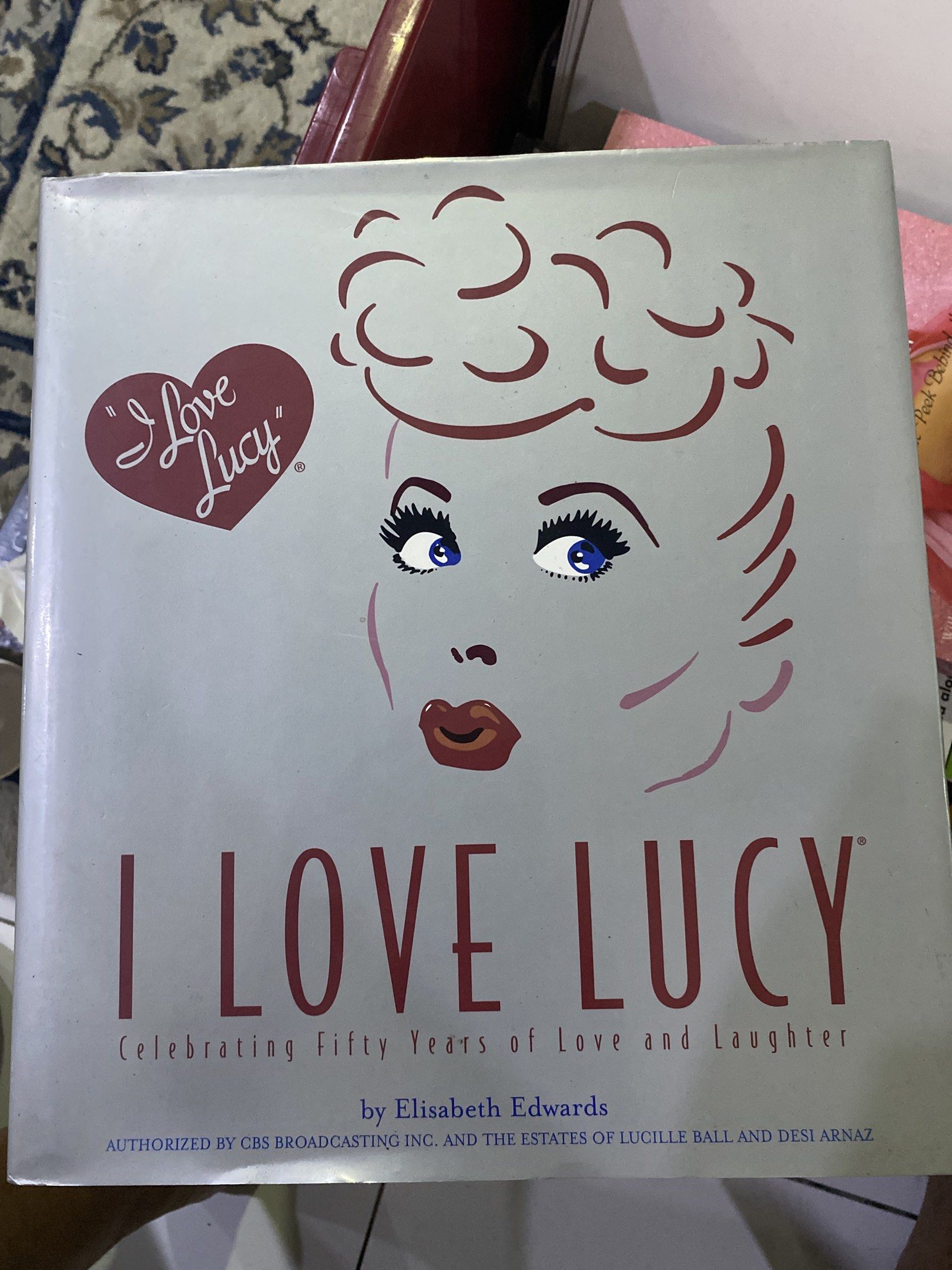 I Love Lucy Book - Celebrating 50 Years, Hobbies & Toys, Books ...