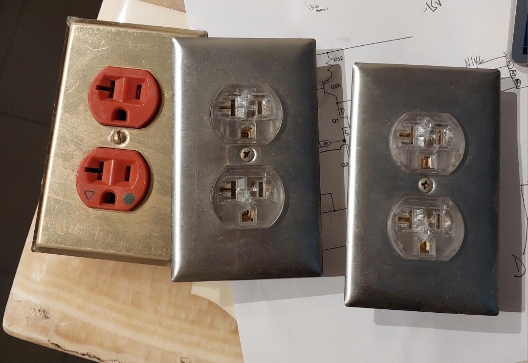 IEC socket with panel for your hifi DIY audio AC power distributor, TV ...