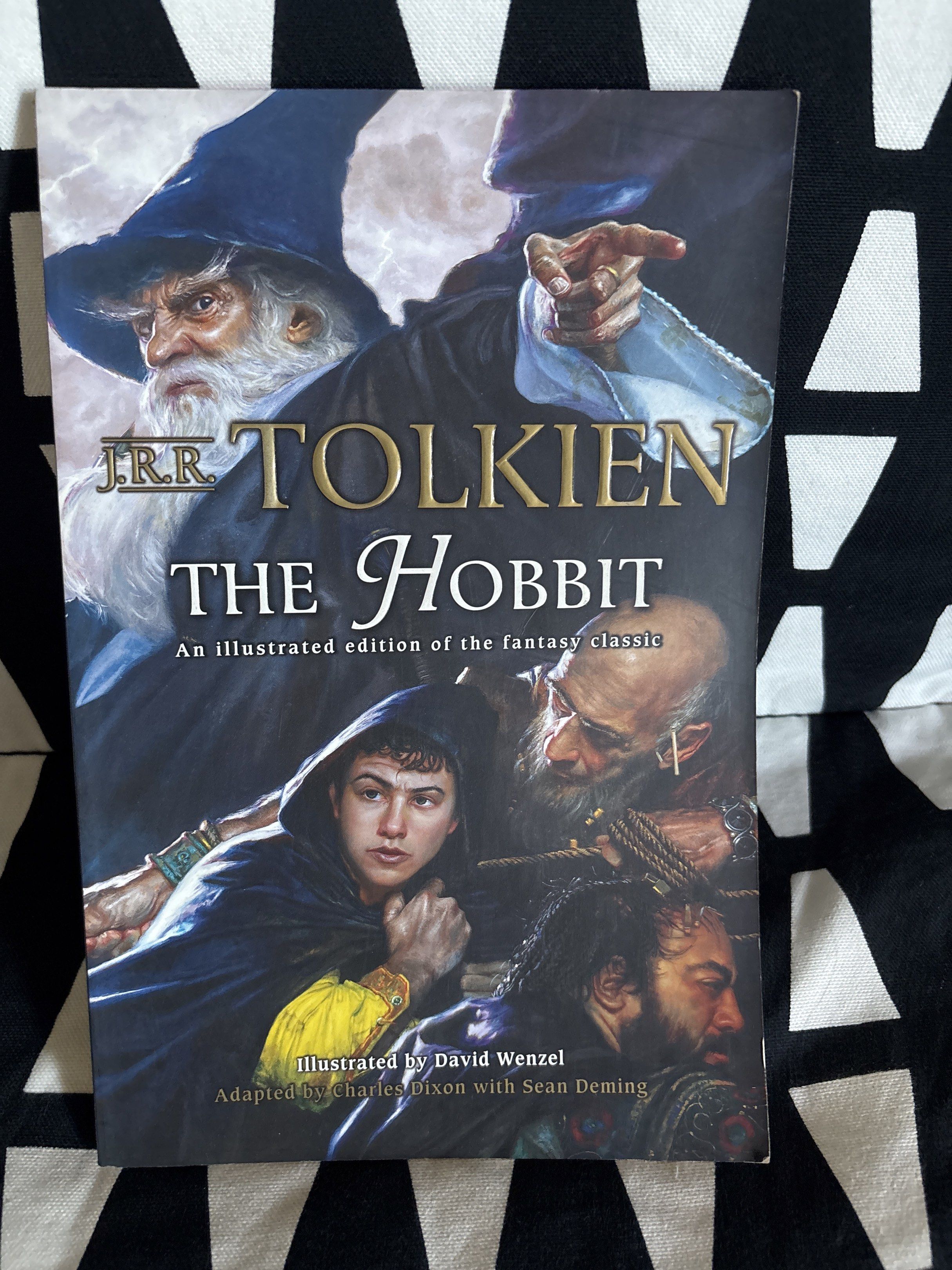 J.R.R. Tolkien The Hobbit Illustrated Edition, Hobbies & Toys, Books ...