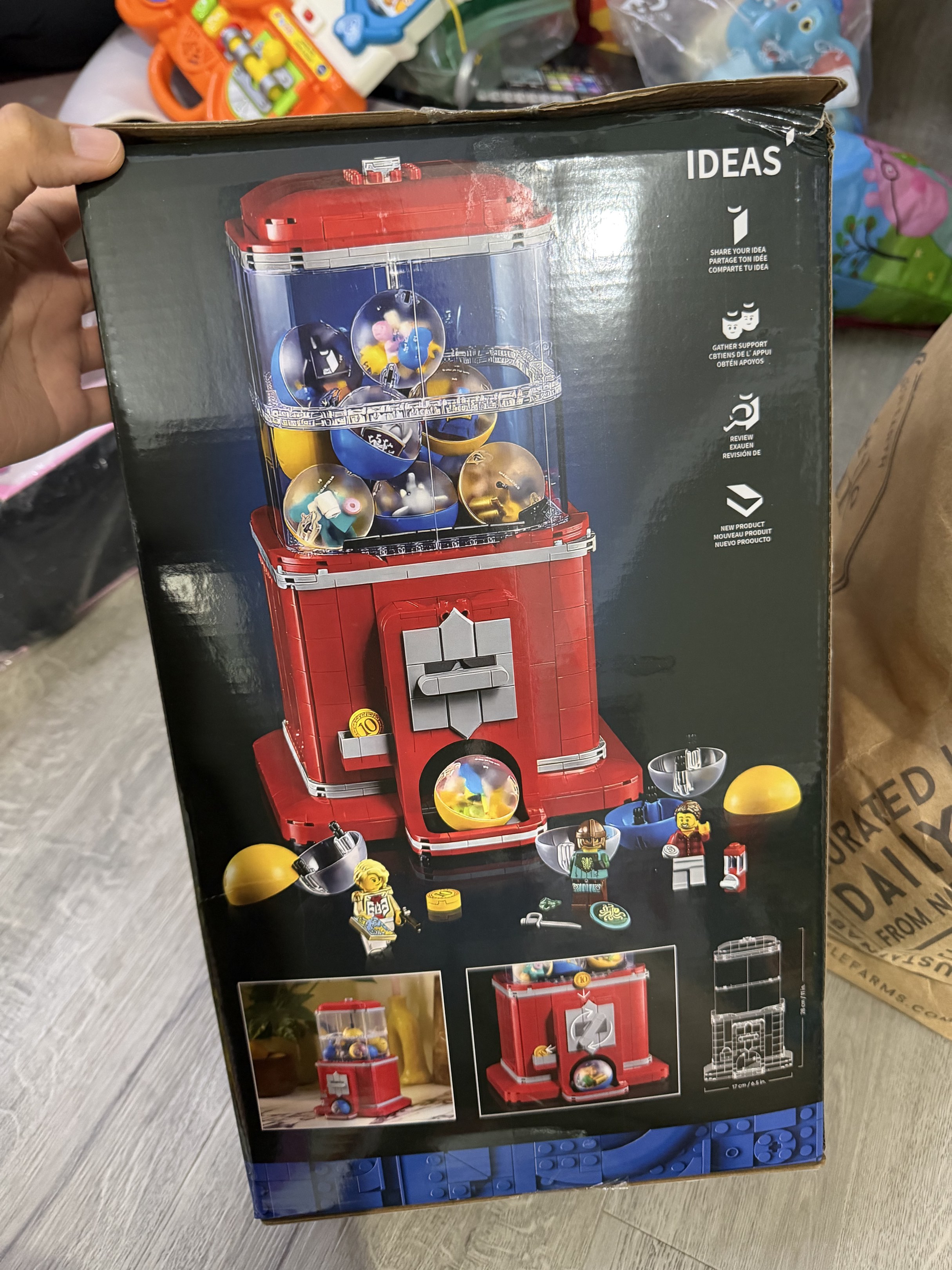 LEGO Ideas Gumball Machine Set, Hobbies & Toys, Toys & Games on Carousell