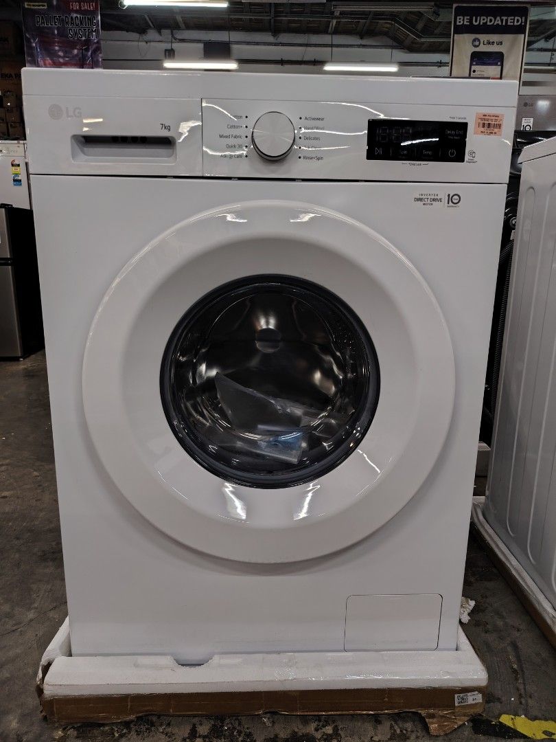 LG 7kg Front Load Washing Machine, TV & Home Appliances, Washing ...