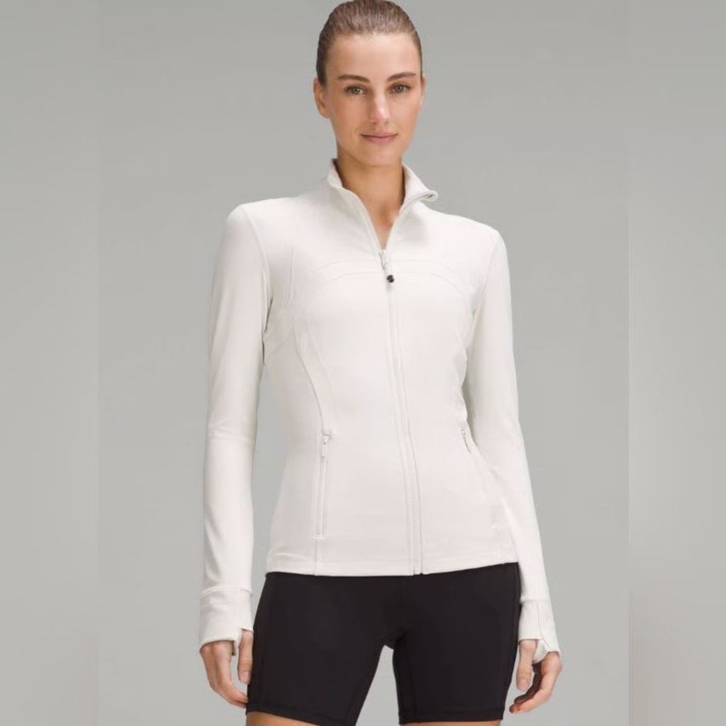 Lululemon Define Jacket - Bone, Women's Fashion, Activewear on Carousell