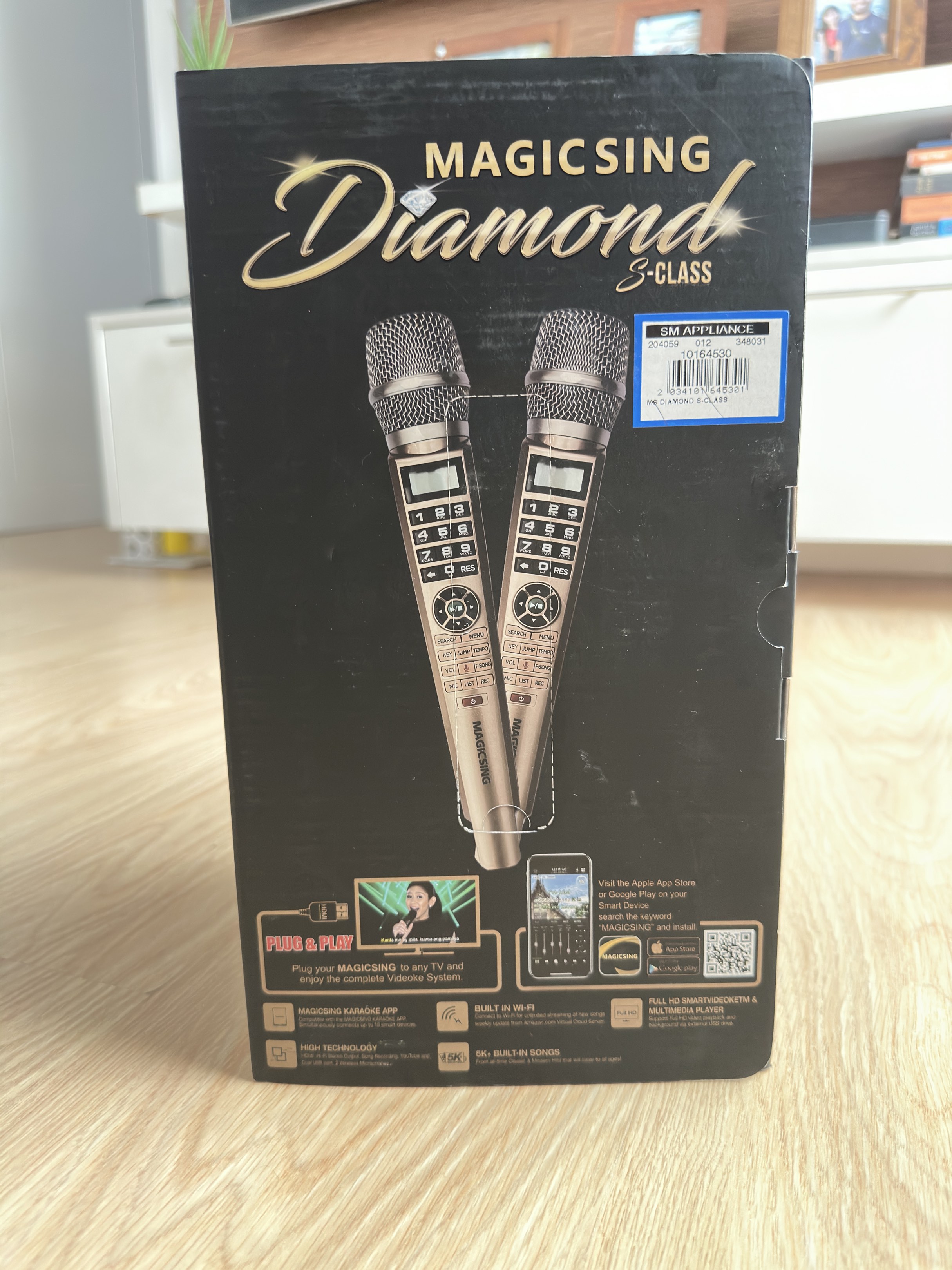 Magic Sing Diamond S-Class Karaoke Microphone, Audio, Microphones on ...