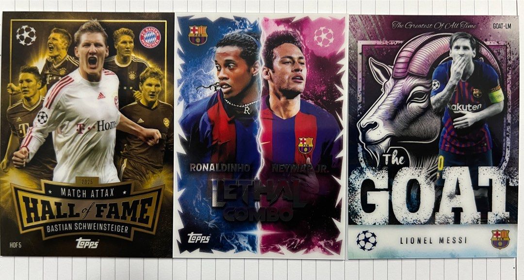 Match Attax, Lethal Combo, Messi Goat, Hobbies & Toys, Memorabilia ...