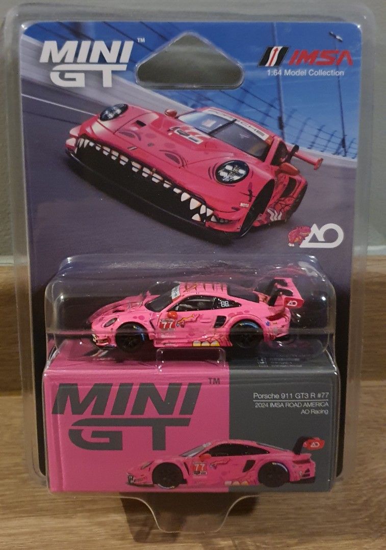 Mini GT Porsche 911 GT3 R Roxy, Hobbies & Toys, Toys & Games on Carousell