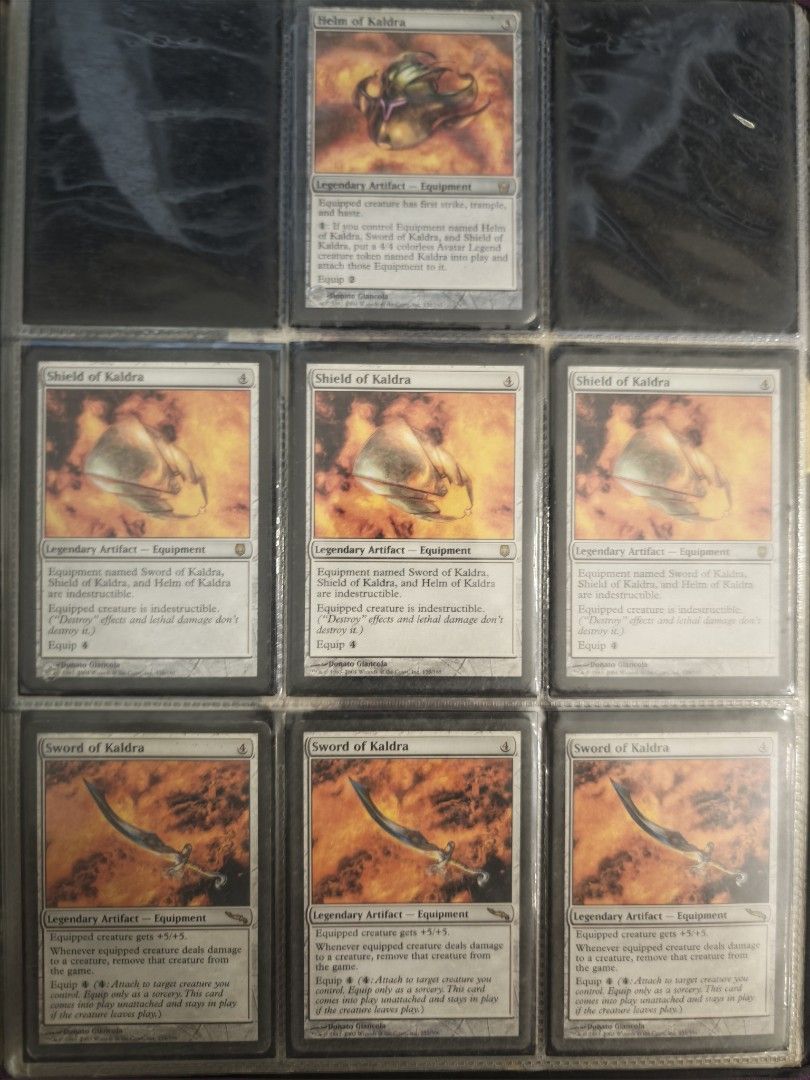 MTG Kalidra Equipment Set, Hobbies & Toys, Toys & Games on Carousell