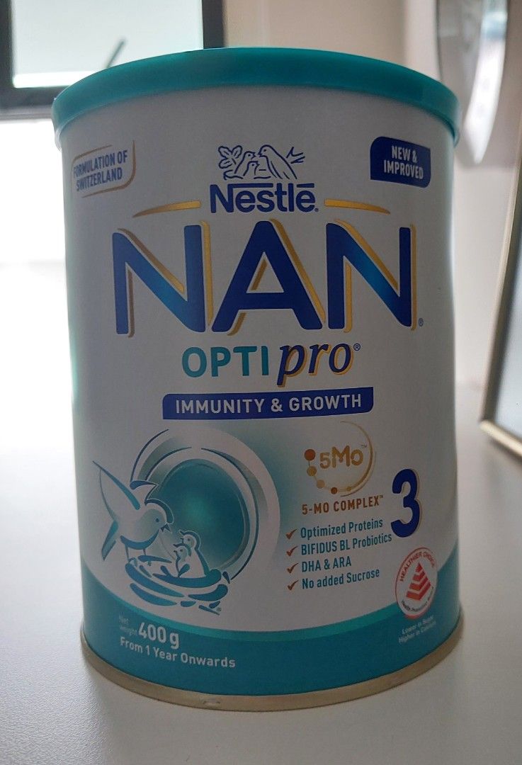 "Nestle" NAN Optipro 3 (400g), Babies & Kids, Nursing & Feeding ...