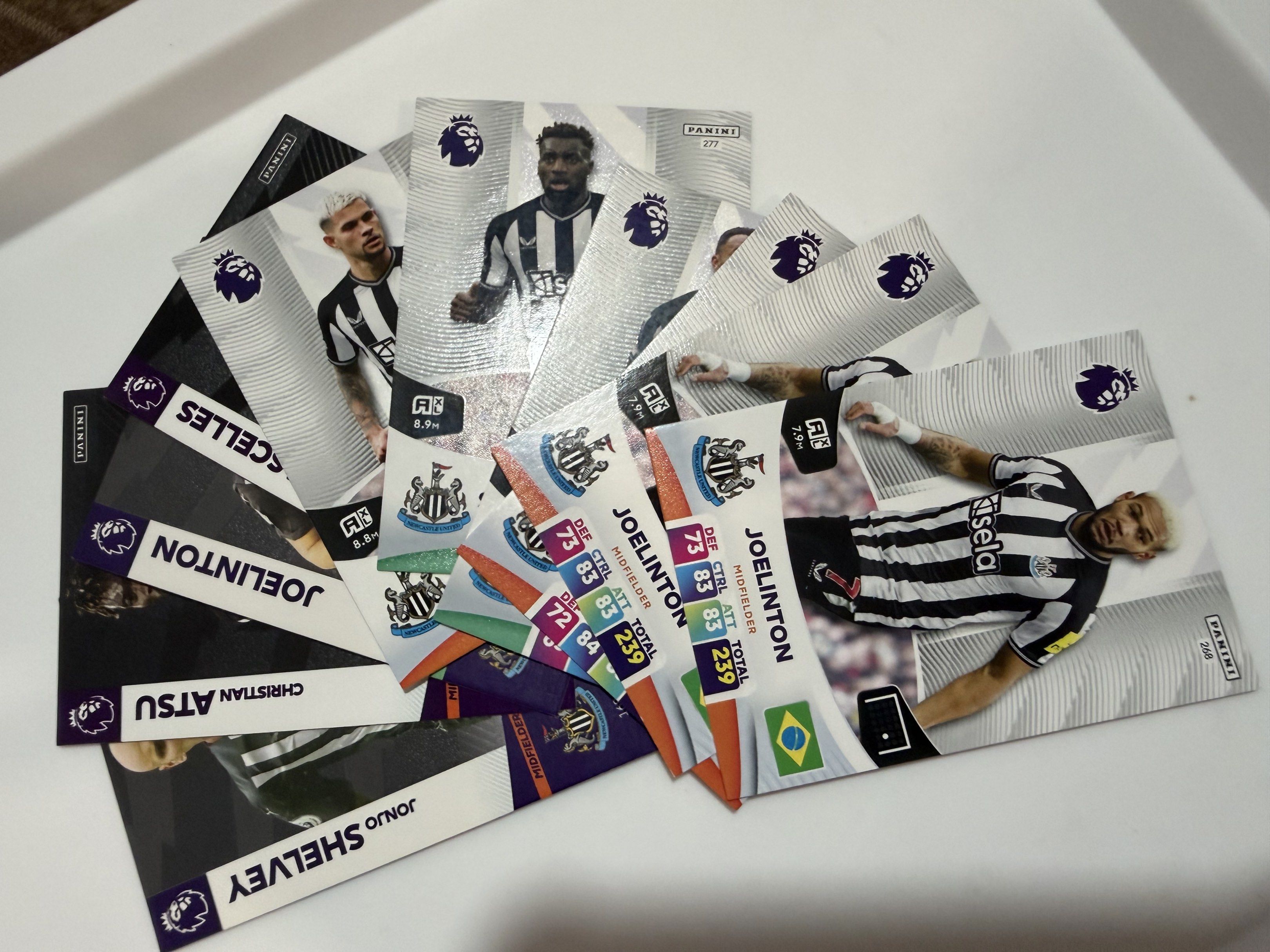 NEWCASTLE Panini ADRENALYN XL Trading Cards, Hobbies & Toys ...