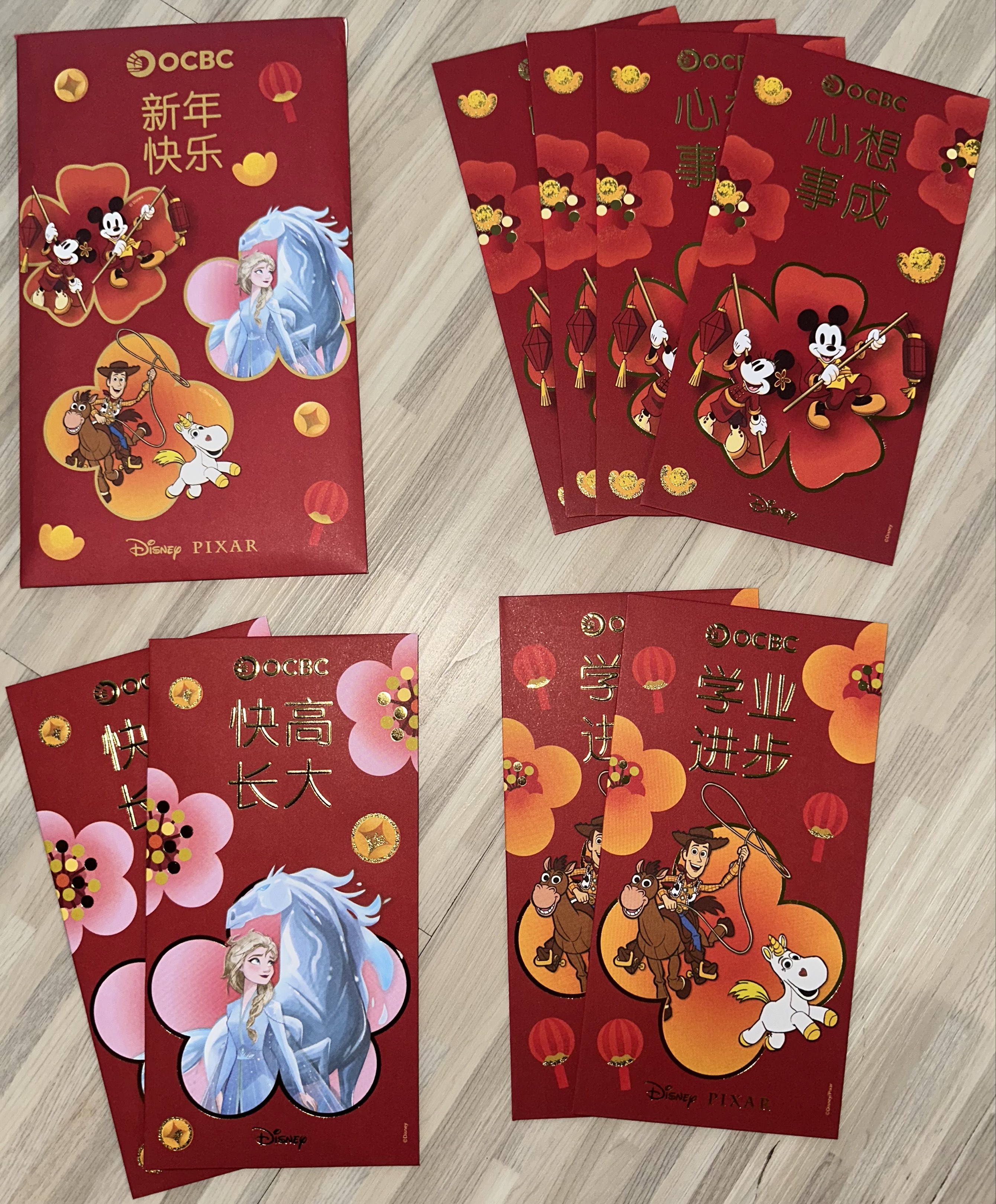OCBC 2026 Red Packets (Kids & Premier), Hobbies & Toys, Stationery ...
